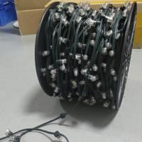 China Wholesale Christmas holiday Waterproof IP65 black string 100m 666 led ultra thin wire string light for sale