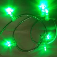 China Brand 100m 12v fairy string 666 led IP67 for low voltage light green crystal led strings for sale