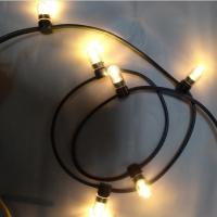 China IP 65 warm white PVC crystal Wire DC 12V clip light/ 666leds fairy light string 100m/roll led bud lights for sale