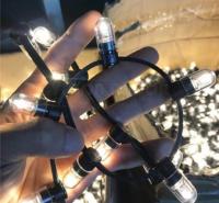 China 100m string light ip65 waterproof outdoor xmas rainbow diwali firefly rice led lights chain for party for sale