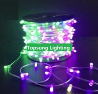 China 12v low power led clip light multi colors 100m/roll long christmas lights led 100m string Lights for sale