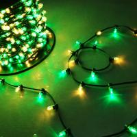China 50m spool 666 led custom green + white 12V flashing led clip on light for AU for sale