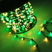 China 50m spool 666 led custom green + white 12V flashing led clip on light for AU for sale