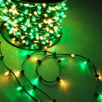 China 50m spool 666 led custom green + white 12V flashing led clip on light for AU for sale