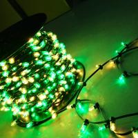 China 50m spool 666 led custom green + white 12V flashing led clip on light for AU for sale
