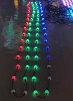China 10 Foot Holiday Decoration Lights Led Christmas Light Ball 3D 50mm Dmx for sale