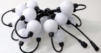 China 3m reel 6 LEDS DMX 3D led ball ws2811 led pixel string 50mm globe addressable balls 12v for sale