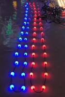 China 10 Foot Holiday Decoration Lights Led Christmas Light Ball 3D 50mm Dmx for sale