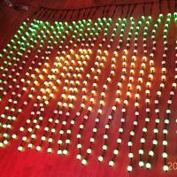 China 10 Foot Holiday Decoration Lights Led Christmas Light Ball 3D 50mm Dmx for sale