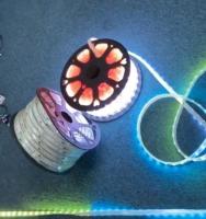 China 50m roll Rgb pixel string led chasing strip light magic digital dream color rgb led strip ws2811 for sale