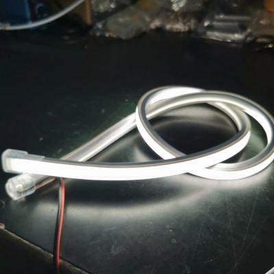 China 110v white LED neon flex mini size 8*12mm square light strip neon outdoor bendable rope for sale