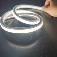 China 110v white LED neon flex mini size 8*12mm square light strip neon outdoor bendable rope for sale