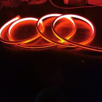 China 50m Flexible Strip Emitting Light Thread 24V View Square Uv red Led Neon flex lights for sale