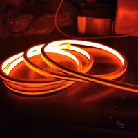 China High bright smd2835 180leds 12V 24V 2.5CM CUT Silicone top view mini led neon flex rope light 8x12mm for sale