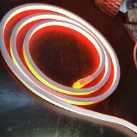 China High bright smd2835 180leds 12V 24V 2.5CM CUT Silicone top view mini led neon flex rope light 8x12mm for sale