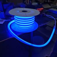 China 50m spool rgb light strip neon outdoor rgbww 24v neonflex tube 360 degree flexible hose for sale