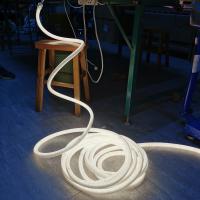 China 360 led round rope light 120v neon rgbww smd led neon flex RGBWW color changing strips for sale