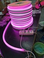 China 24V/12V Full Color Programmable Smart Digital Double Sided 5050 Pixel RGB Led Neon Flex for sale