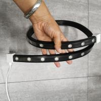 China Black PVC Rope LED Landscape Lights Wall Wash Led Strip Flexible for sale