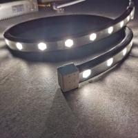 China Black PVC Rope LED Landscape Lights Wall Wash Led Strip Flexible for sale