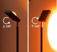 China 180cm Modern Led Floor Lamp Decorative Rainbow Atmosphere Night for sale
