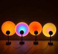 China Robot Sunset Projection Lamp Led 7*7*14 for living room for sale