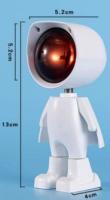 China USB Charging Robot Sunset Projection Light Living Room Wall Decor for sale