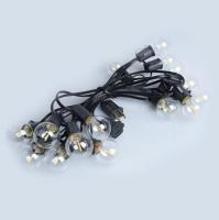 China Outdoor Decorative Led Globe String Lights 48ft 15 Sockets E27 Socket for sale
