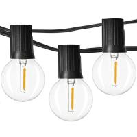 China 10M 25Bulbs G40 Globe Bulb Holiday Decoration Lights Led String Christmas Decoration for sale