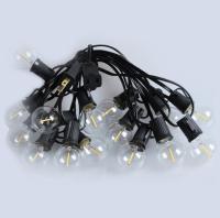 China 10M 25Bulbs G40 Globe Bulb Holiday Decoration Lights Led String Christmas Decoration for sale