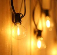 China 10M 25Bulbs G40 Globe Bulb Holiday Decoration Lights Led String Christmas Decoration for sale