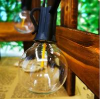 China 10M 25Bulbs G40 Globe Bulb Holiday Decoration Lights Led String Christmas Decoration for sale