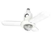 China Bluetooth 40w LED Ceiling Panel Lights E27 E40 Folding Fan Blade for sale