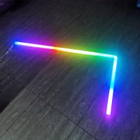 China RGBIC Smart LED Linear Batten Wall Mount Led Light Bar Smart APP for sale
