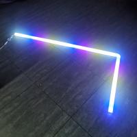 China Tuya APP RGBIC LED Linear Batten Smart Wall Light Multicolor Music Sync for sale