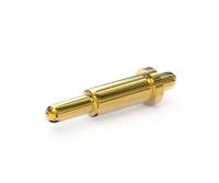 China 3.0mm Gold Plated Double Ended POGO Pin Spring Loaded Connector Insulated Pogo Pin for sale