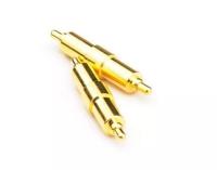 China Female Smt Cusp Pins Pring Loaded Connection Magnetic Pogo Connector for sale
