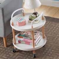 China Hot Sale 3-Tier Storage Service Cart Mesh Stainless Steel Storage Cart with Wheels for sale