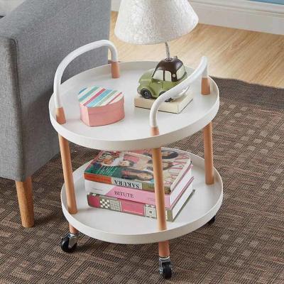 China Hot Sale 3-Tier Storage Service Cart Mesh Stainless Steel Storage Cart with Wheels for sale