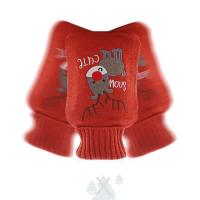 China Autumn Winter Christmas 2.4mm Rubber Hot Water Bag Hand Warming for sale