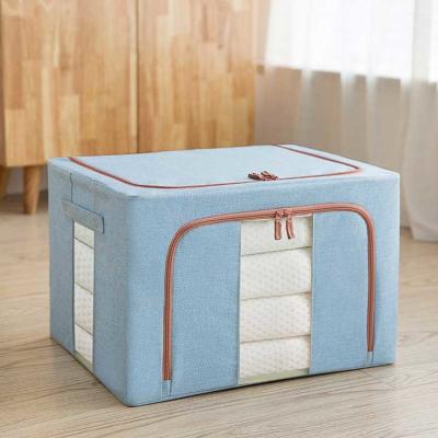 China Silk Road Enterprise Cotton Fabric Household Storage Containers Oxford Cloth Length 40cm for sale
