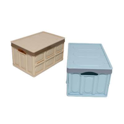 China Folding Stackable Cube Household Storage Containers ODM PP Plastic Dustproof for sale