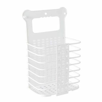 China Wall Mounted Odorless Plastic Laundry Hamper Foldable Waterproof Space Saving for sale