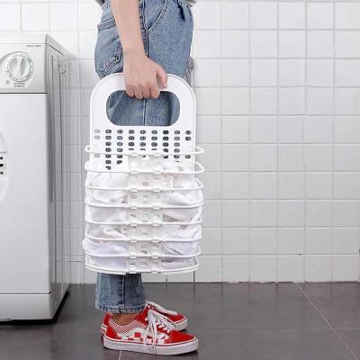 China Waterproof Bathroom Collapsible Laundry Hamper Multifunction Wall Mounted Portable for sale