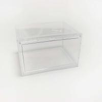 China Silk Road Enterprise Odorless Household Shoe Box For Sneakers Storage Stackable Transparent for sale