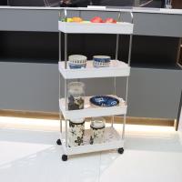 China Odorless Multi Layer Home Storage Carts PP Plastic Silk Road Enterprise Slim Fashionable for sale