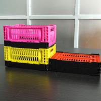 China Modified Nylon 5L Collapsible Storage Crate for Supermarket Display for sale