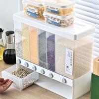 China Silk Road Enterprise Wall Mounted Dry Food Dispenser For Rice Grain Storage for sale