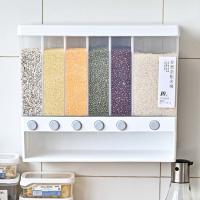 China Sealed Cereal Grain Food Airtight Storage Containers Wall Mounted for sale