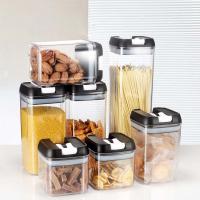 China 7pcs Detachable Grid Food Storage Container Plastic for sale